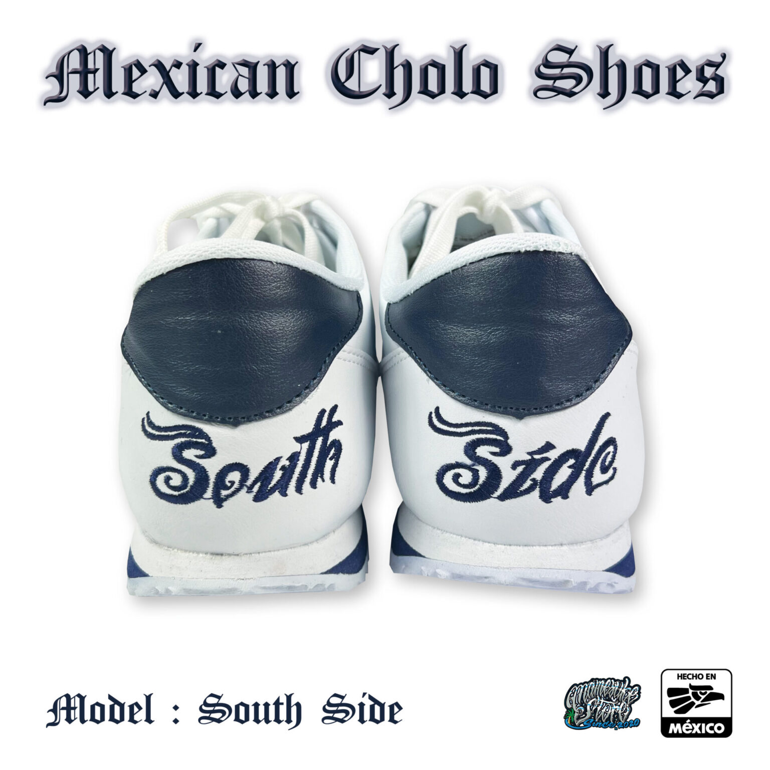 【Mexican Cholo Shoes】South Side スニーカー メキシコ産 Cortez コルテッツ Chicano チカーノ ...