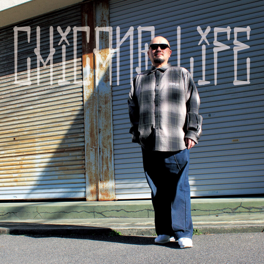【chicano Life】logo Flannel Long Sleeve Shirt Black チカーノライフ 黒 Chicano 西海岸ファッション Westcoast Mexican