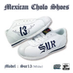 【Mexican Cholo Shoes】SUR13 スニーカー White メキシコ産 Cortez コルテッツ Chicano チカーノ ...