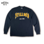 【STILL 90’s】Pop L/S T-Shirt ネイビー ヘビーウェイト Westcoast G-FUNK White 西海岸 ...